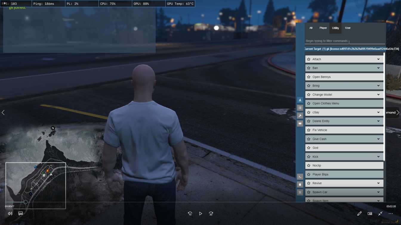 qbcore admin menu - QBCore Script