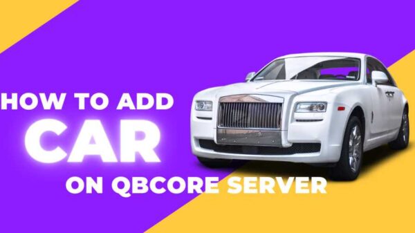 how to add cars to qbcore server - QBCore Script