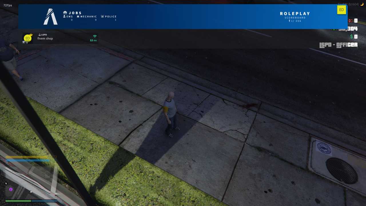 QBCore Scoreboard - QBCore Script