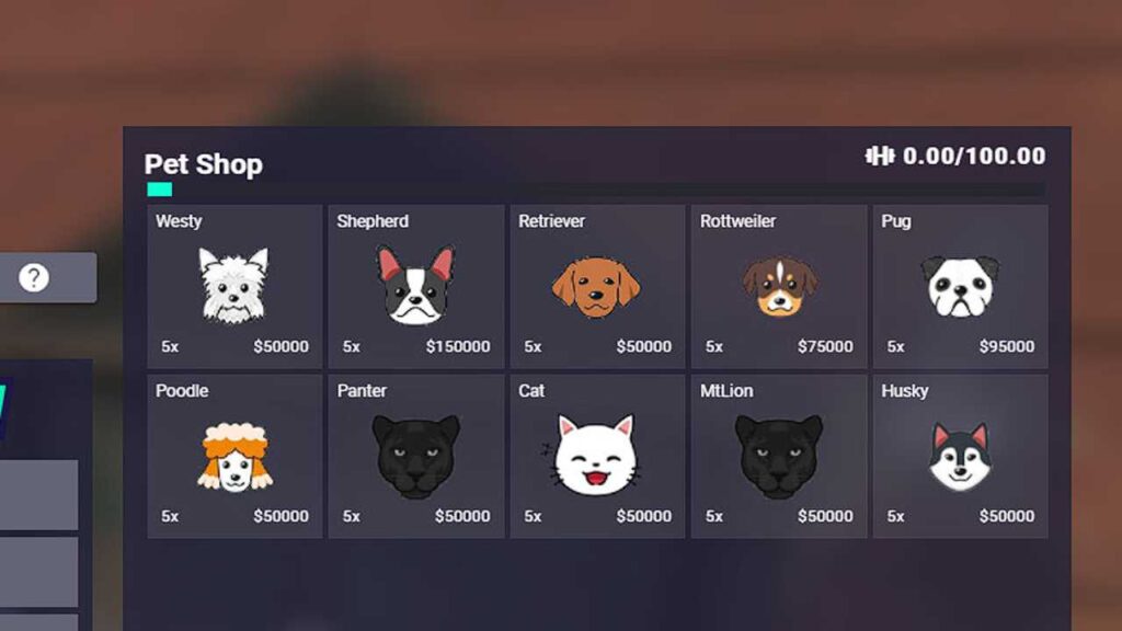 qb pets - QBCore Script