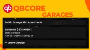 qb-garages - QBCore Script