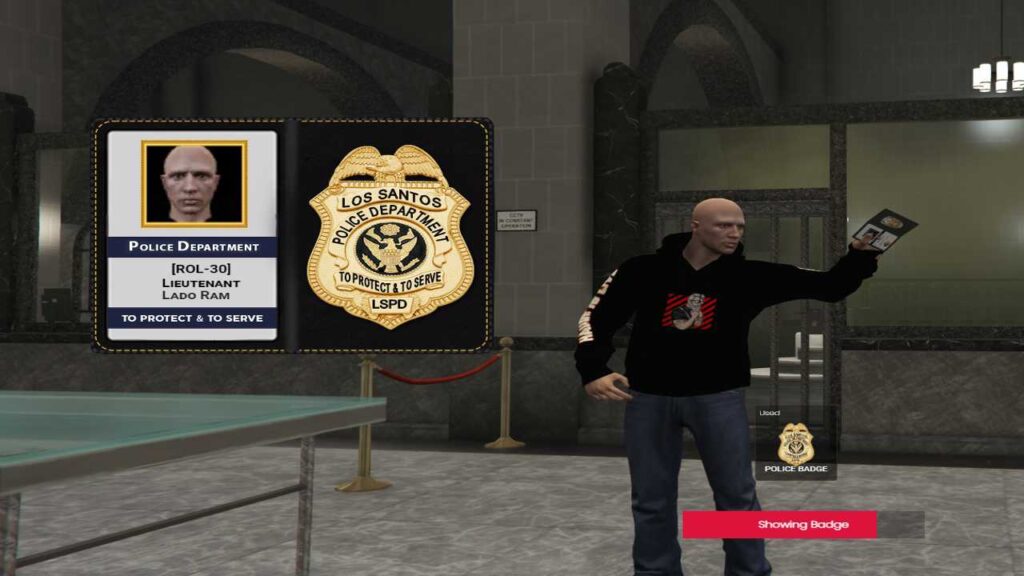 police badge script fivem - QBCore Script