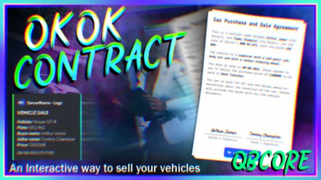 okok contract - QBCore Script
