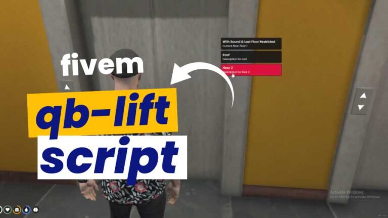 qb-lift fivem - QBCore Script