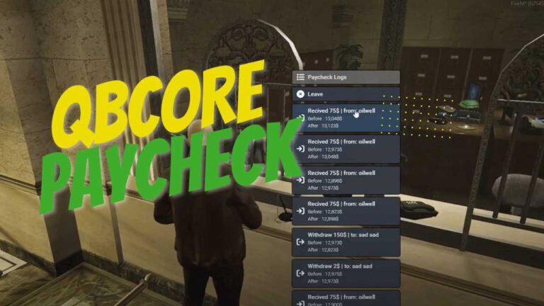 Fivem Scripts: QBcore, ESX, VRP | Free Tutorial - QBCore Script