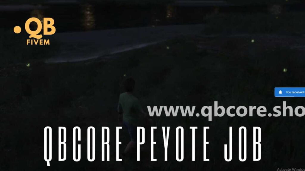 Qbcore peyote Job for Fivem - QBCore Script