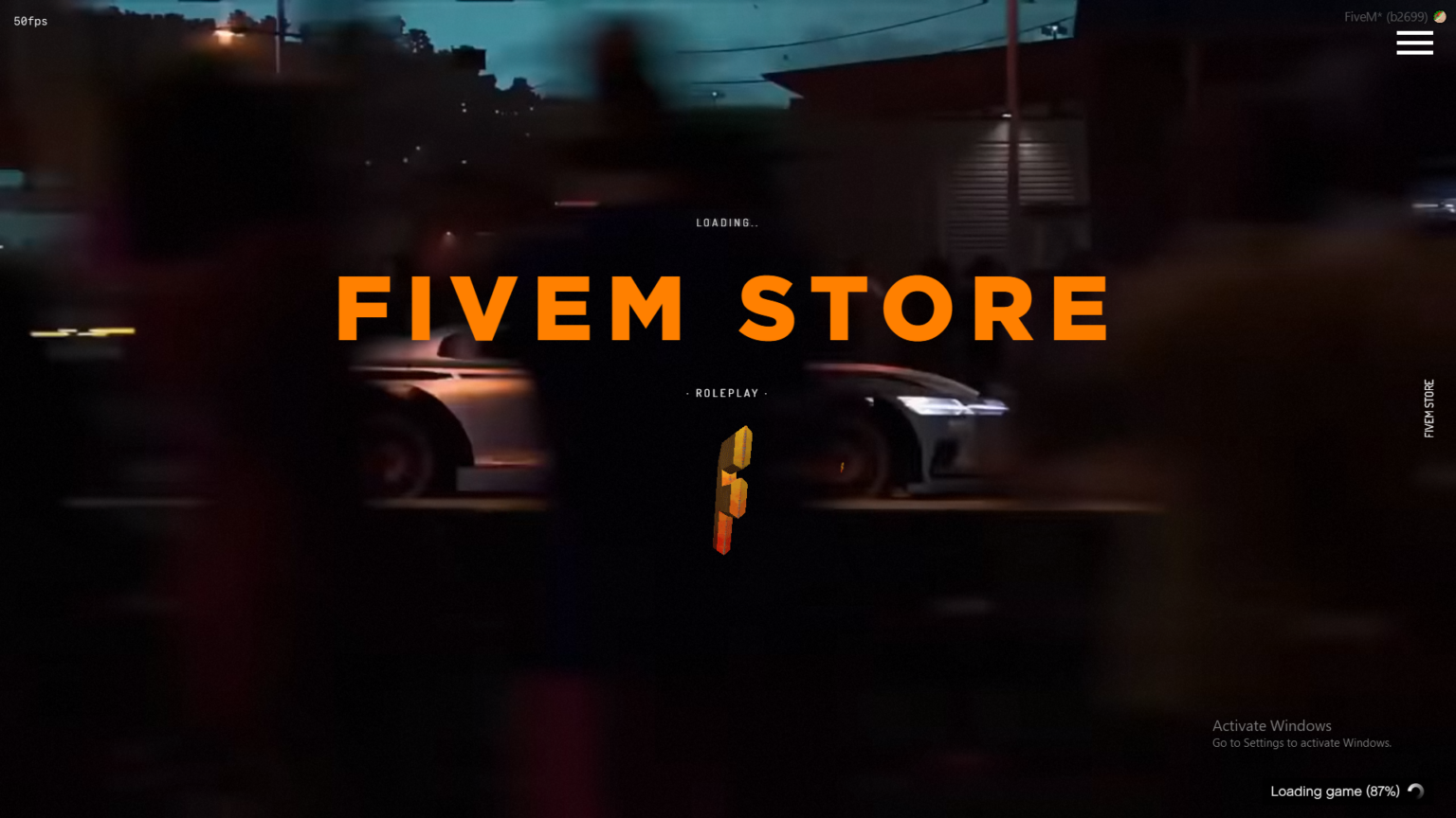 fivem loading screen with music - QBCore Script