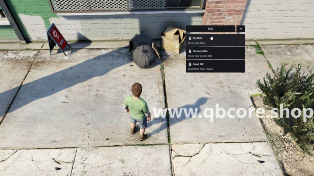 qbcore billing - QBCore Script