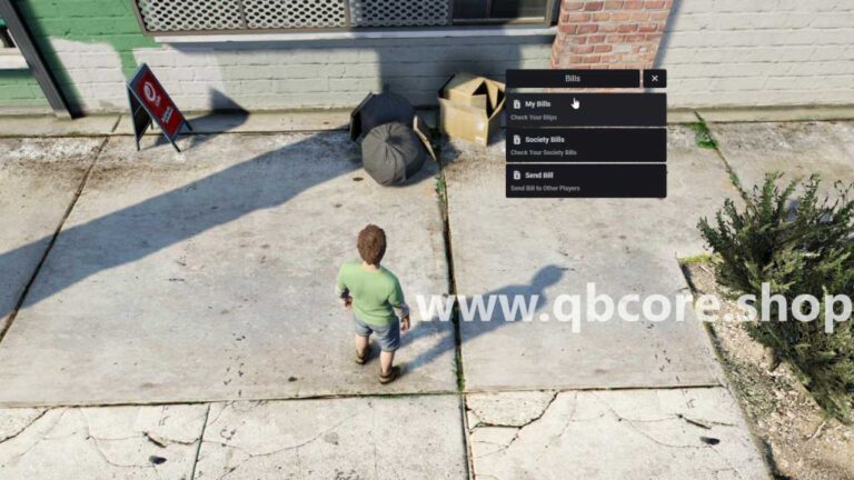 qbcore billing - QBCore Script