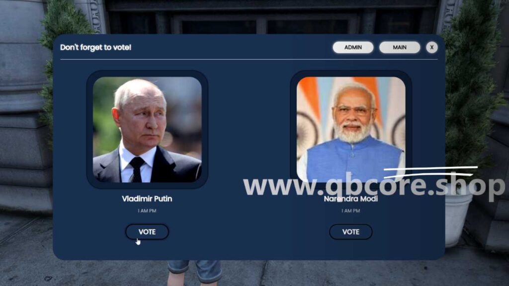 vote in fivem - QBCore Script