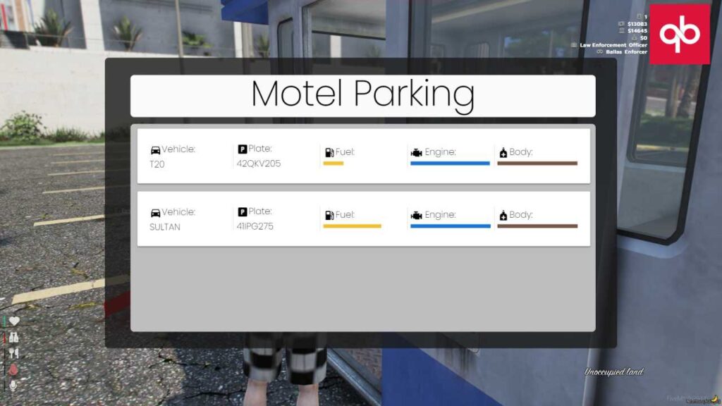 fivem garage system - QBCore Script