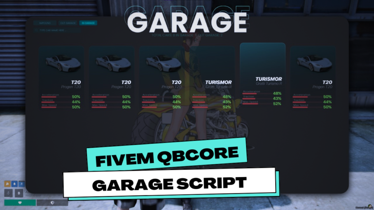 fivem qbcore garage script - QBCore Script