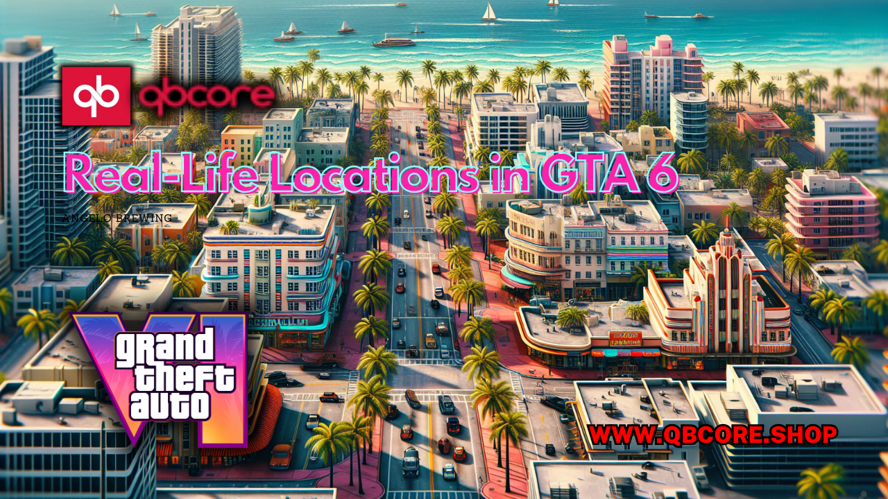 Exploring Real-Life Locations in GTA 6: Recreating Miami - QBCore Script