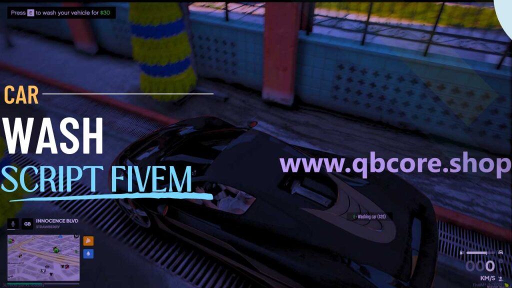 car wash script fivem - QBCore Script