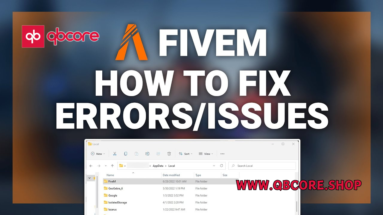 How To Fix Fivem Error In Windows 11 2024 Guide Qbcore Script