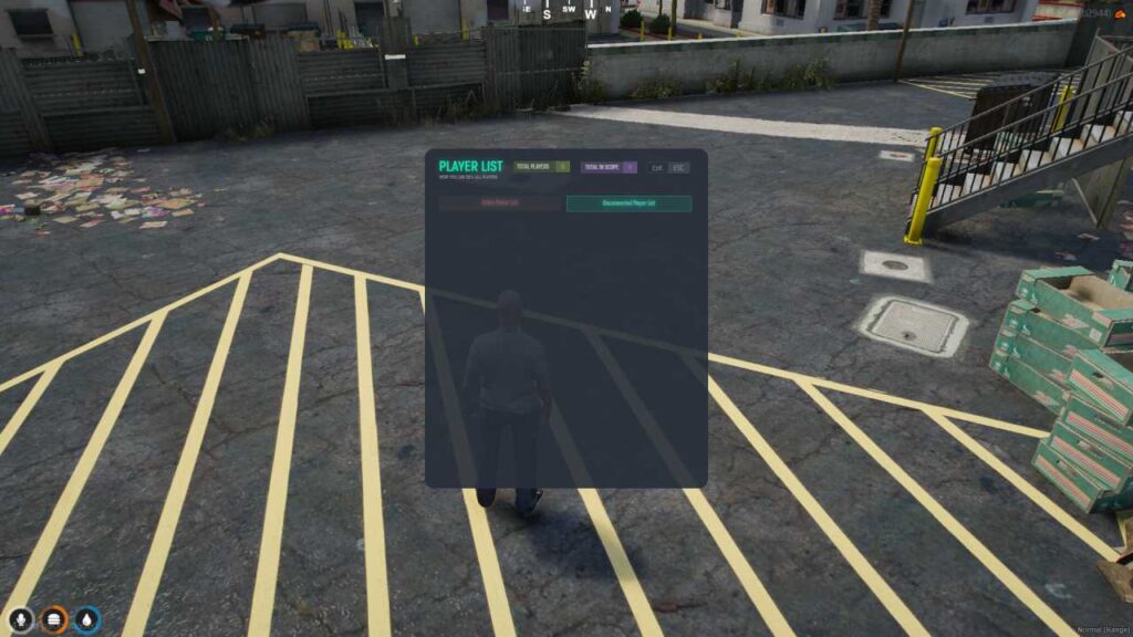 fivem player list script - QBCore Script