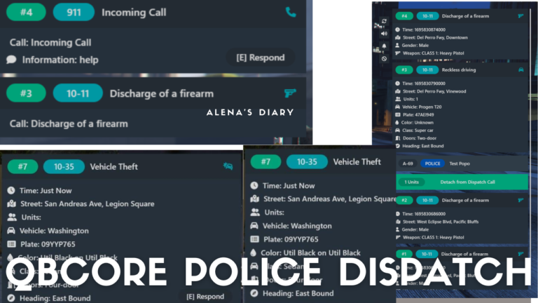 qbcore police dispatch - QBCore Script