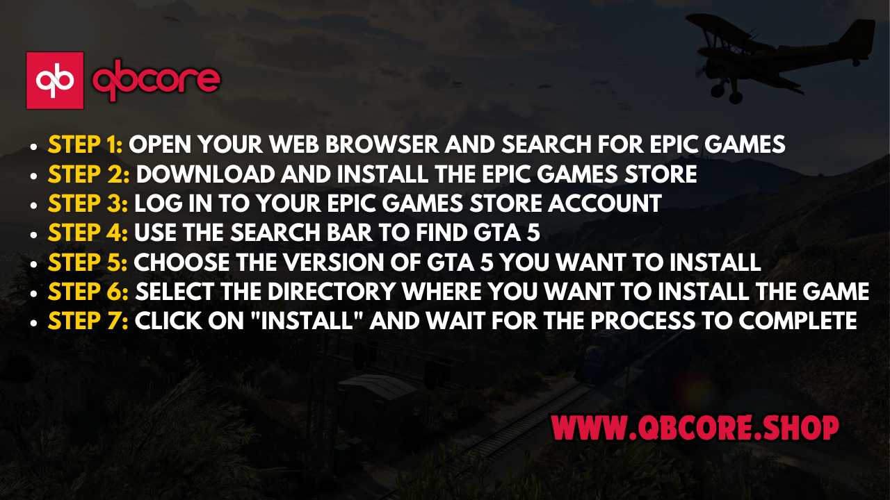 How to Install GTA 5 on PC/Laptop: Step-by-Step Guide - QBCore Script