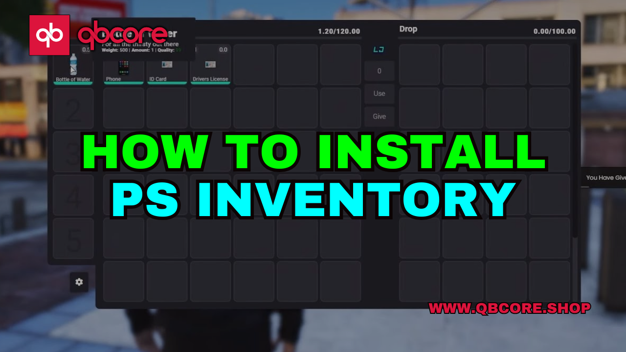 Ps-inventory reskin Archives - QBCore Script Ps-inventory reskin Archives - QBCore Script