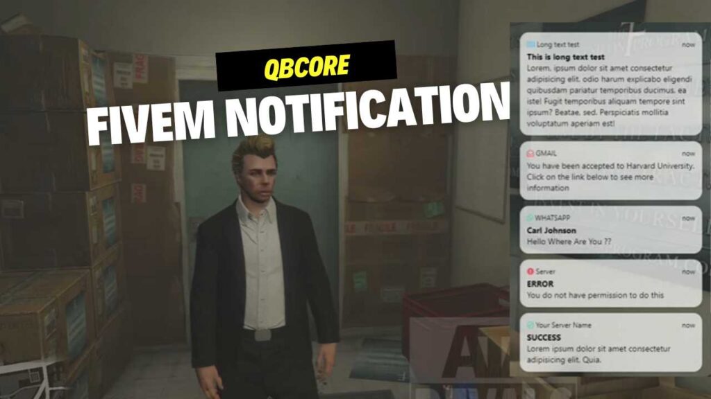 fivem notification script - QBCore Script