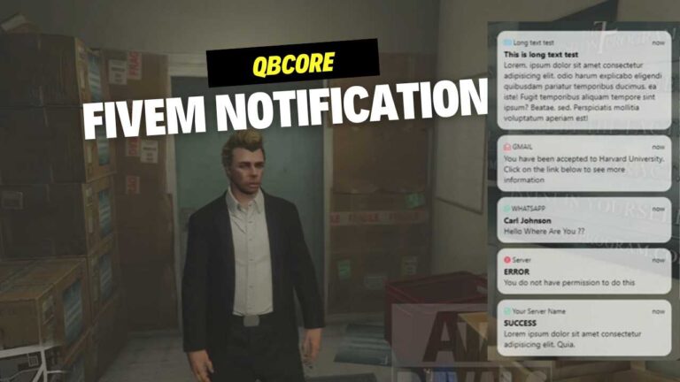 fivem notification script - QBCore Script