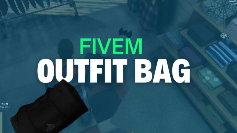 fivem outfit bag - QBCore Script