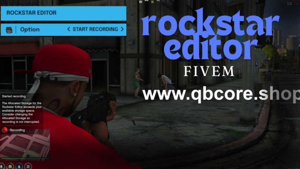 fivem rockstar editor - QBCore Script