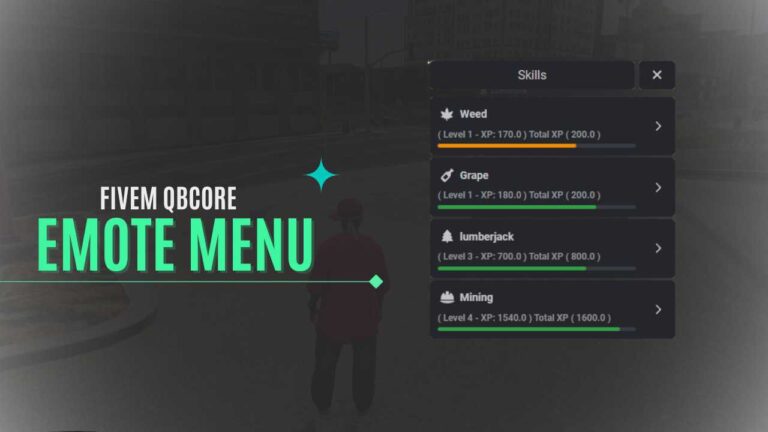 fivem skills script v2 - QBCore Script